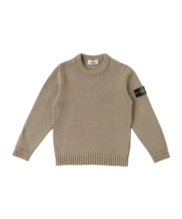 Stone Island Cotton Blend Knit Sweater