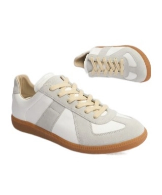 MAISON MARGIELA Low-top Sneakers With Flat Sole - White