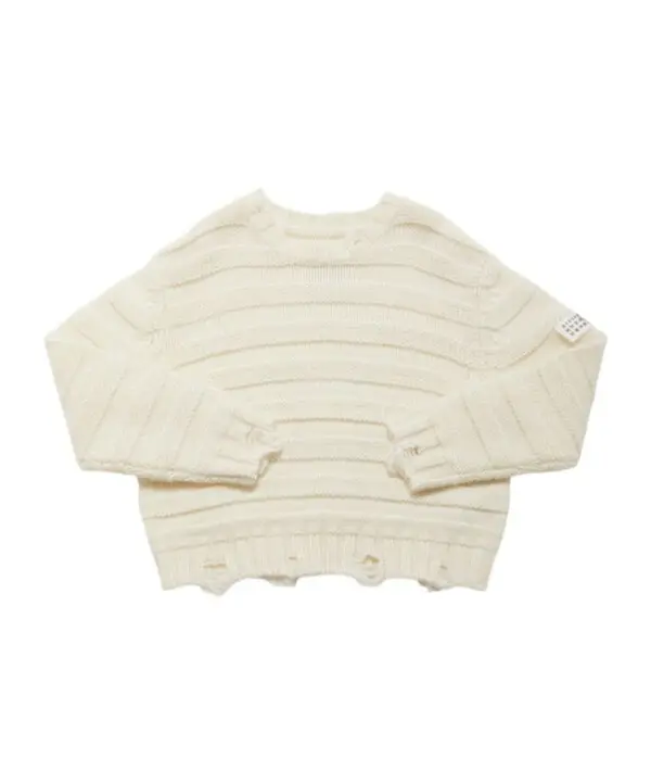 MAISON MARGIELA Wool Blend Knit Sweater