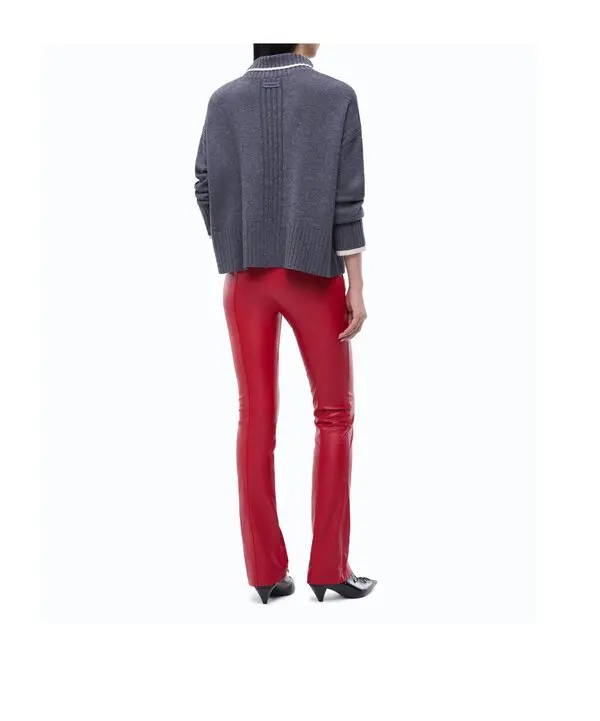 Pinko Turtleneck Knitted Jumper - Gray