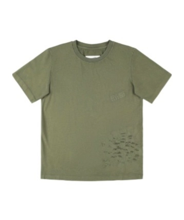 MAISON MARGIELA Embroidered Logo Shortsleeve Top