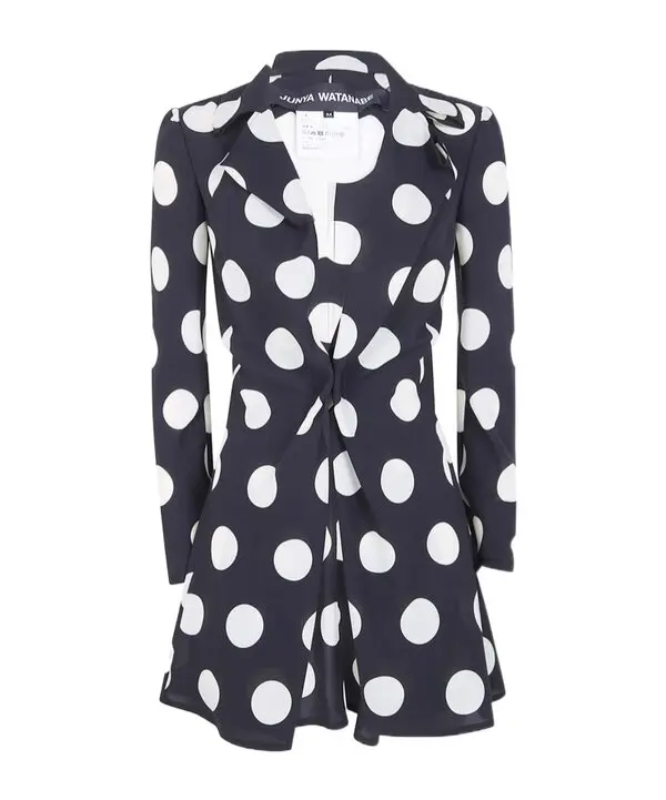 Junya Watanabe Polka-dot Casual Jacket - Black/white