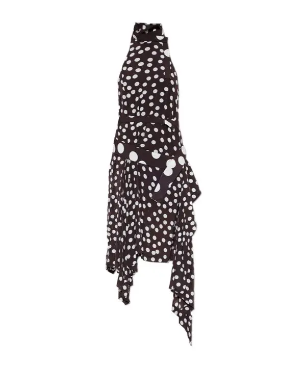 IRO PARIS Polka Dot Sleeveless Dress