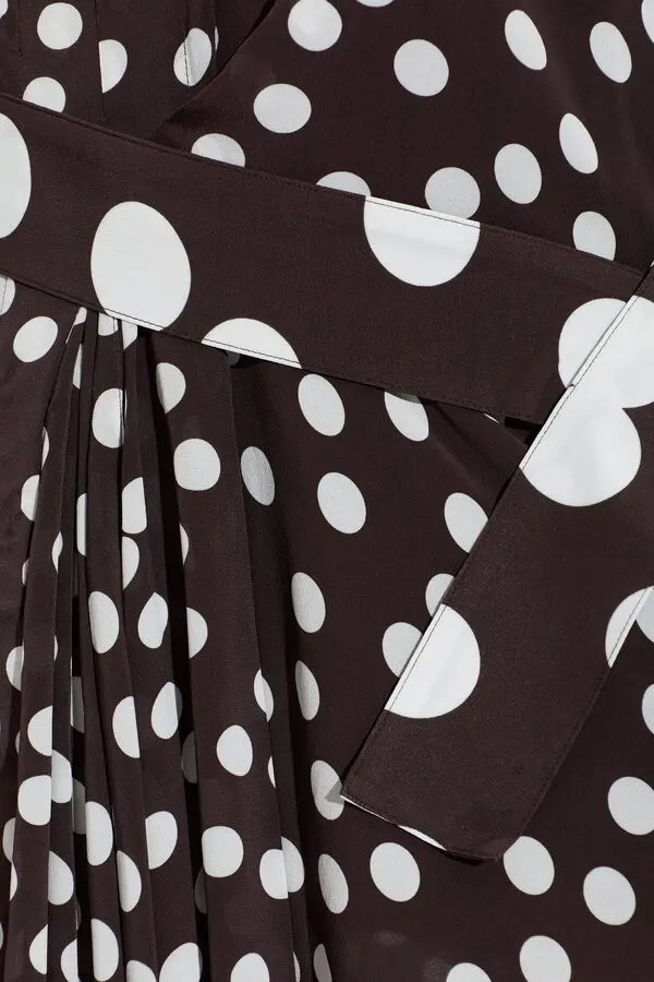 IRO PARIS Polka Dot Sleeveless Dress