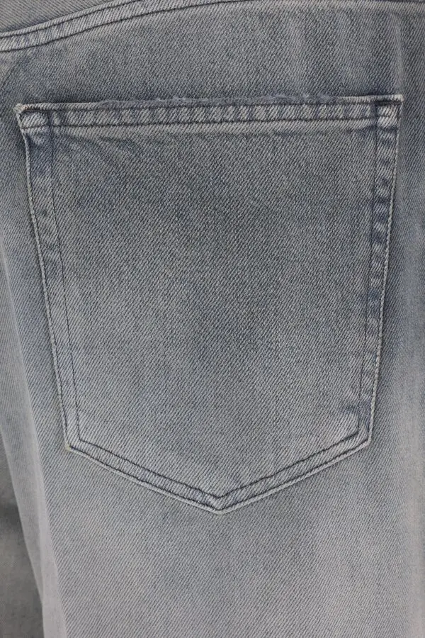 HAIKURE Bethany Logo Patch Straight-leg Jeans