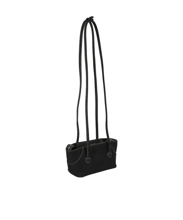MARGESHERWOOD Rectangular Crossbody Bag With Double Handles