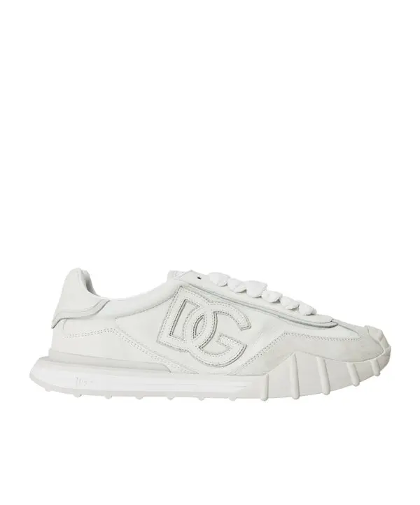 Dolce & Gabbana Embroidered Logo Sneakers - No