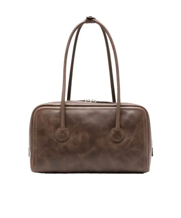 MARGESHERWOOD Double-handle Handbag - Brown