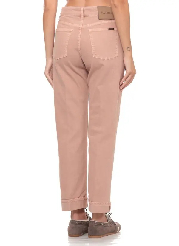 Peserico Cuffed Straight-leg Jeans