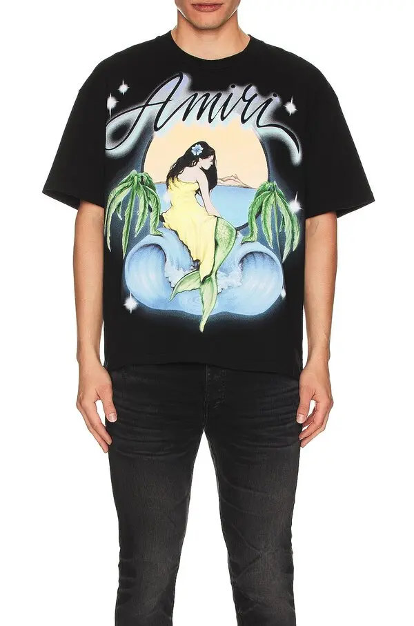 Amiri Illustration-print Cotton T-shirt