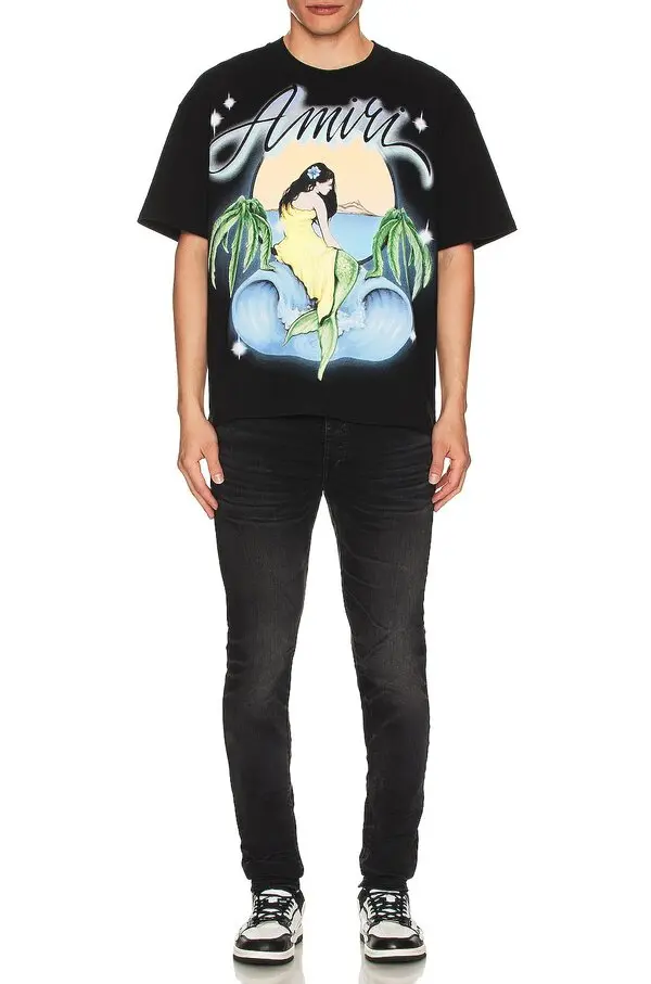 Amiri Illustration-print Cotton T-shirt