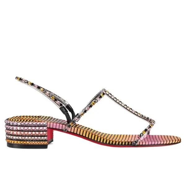 CHRISTIAN LOUBOUTIN Queenie Flat Sandals