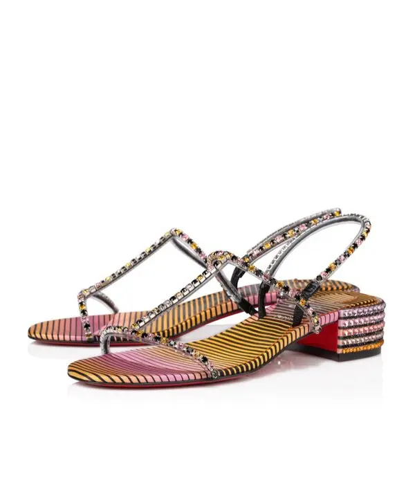 CHRISTIAN LOUBOUTIN Queenie Flat Sandals