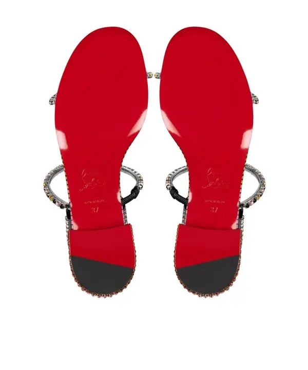 CHRISTIAN LOUBOUTIN Queenie Flat Sandals