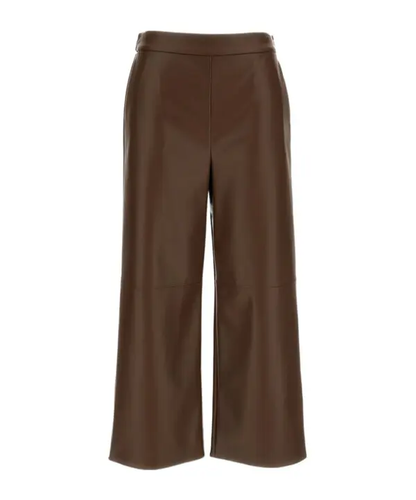Max Mara Straight Leg Pants - Brown