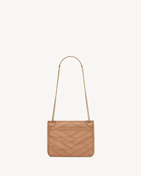 Saint Laurent Chain Shoulder Bag - Light Caramel