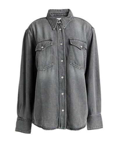 Isabel Marant Étoile Simple Long-sleeved Shirt - Gray