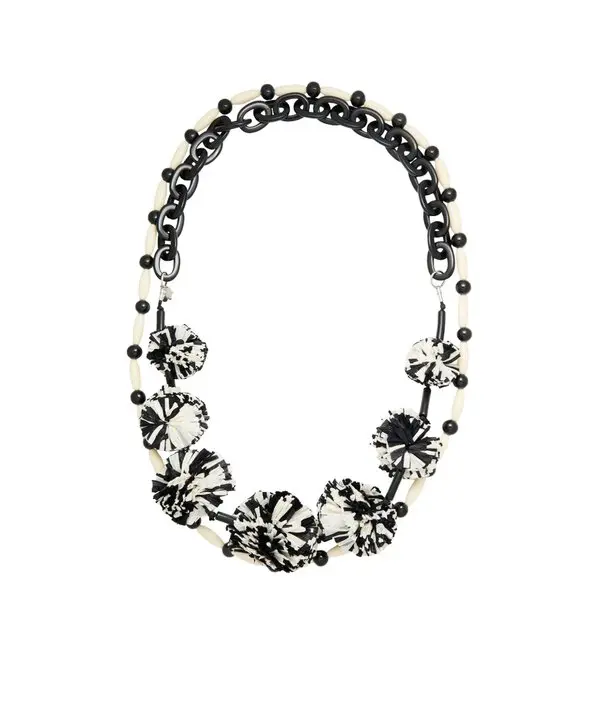 Max Mara Straw-style Necklace