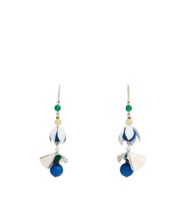 Isabel Marant Étoile Colorful Beaded Drop Earrings