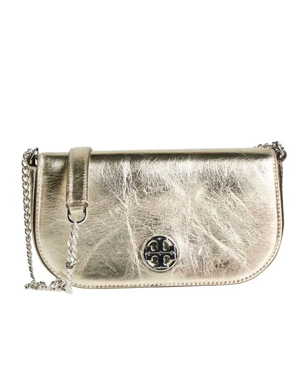 Tory Burch Flap Shoulder Bag - Nude
