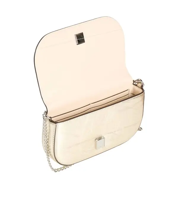Tory Burch Flap Shoulder Bag - Nude