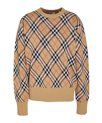 Burberry Printed Knit Sweater