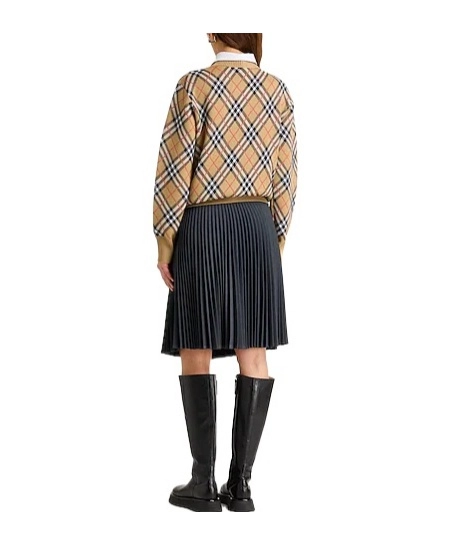 Burberry Printed Knit Sweater