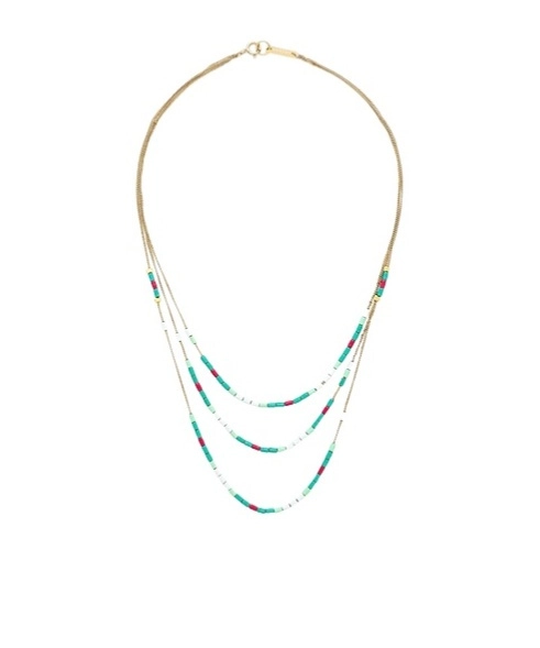 Isabel Marant Étoile Beaded Necklace - Gold