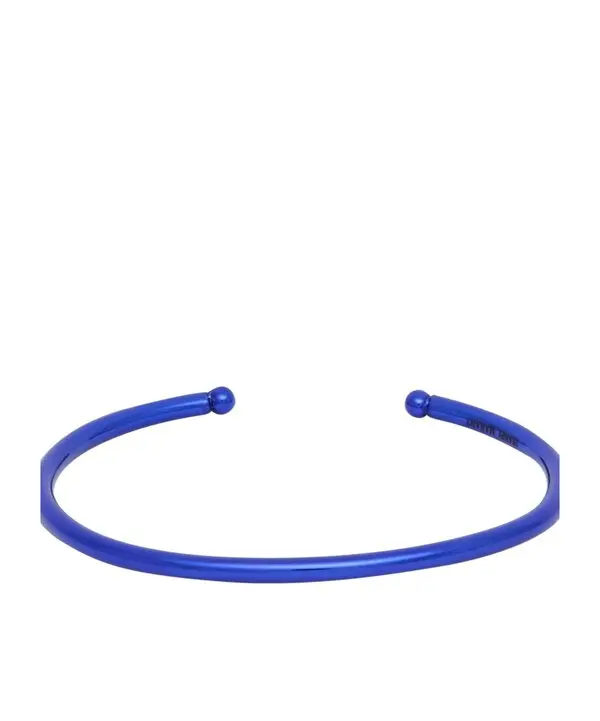 Isabel Marant Étoile Minimalist Elegant Open Bangle - Blue
