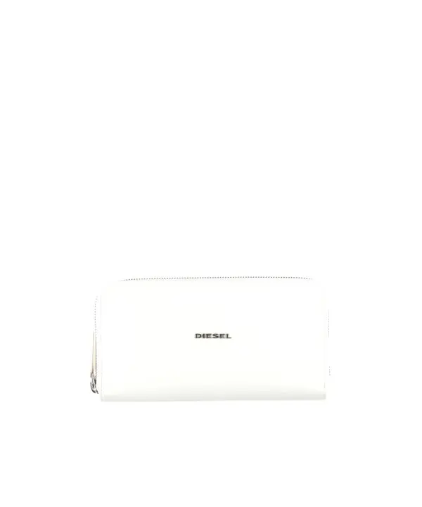 DIESEL® Minimalist Zipper Wallet - White