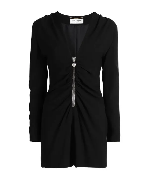 Saint Laurent Solid Color Jumpsuits