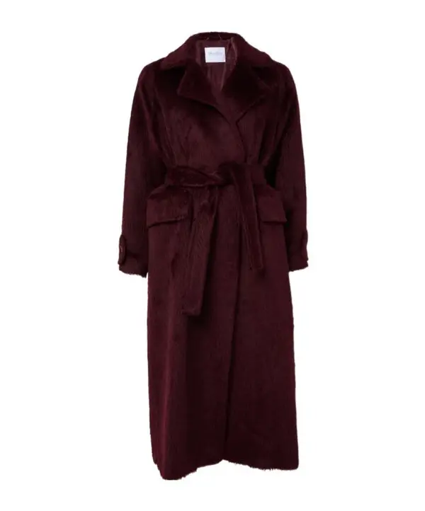 Max Mara Albata Long Coat - Brown