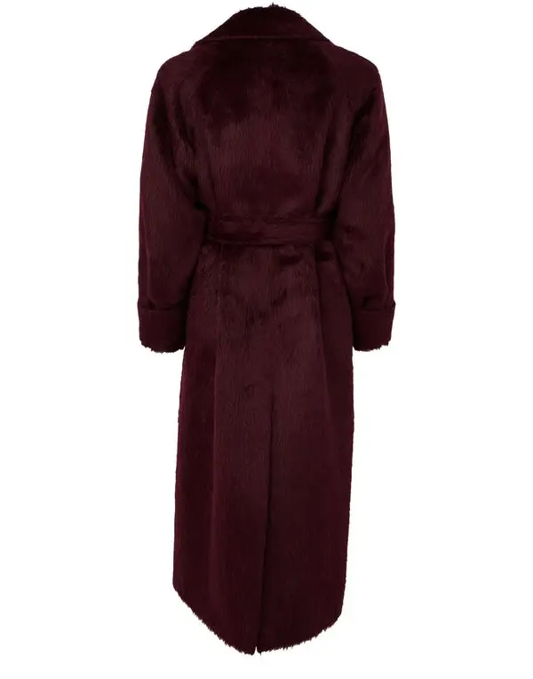 Max Mara Albata Long Coat - Brown