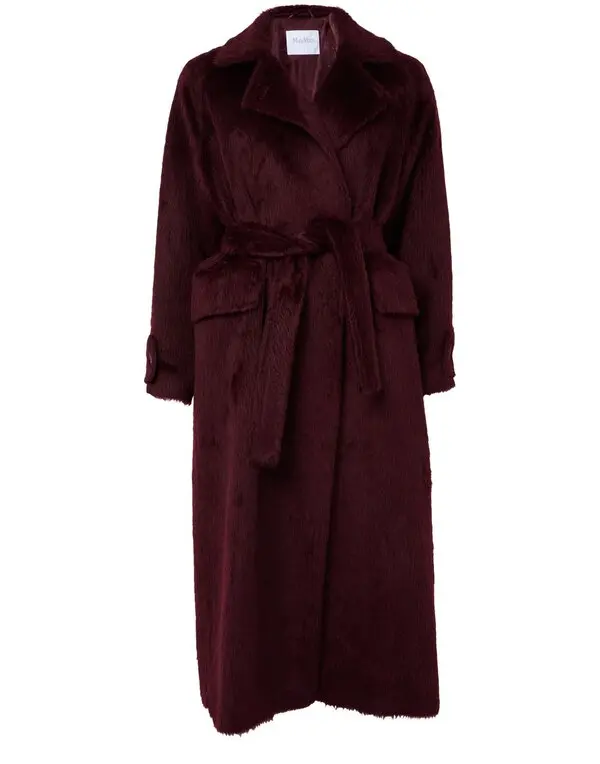 Max Mara Albata Long Coat - Brown