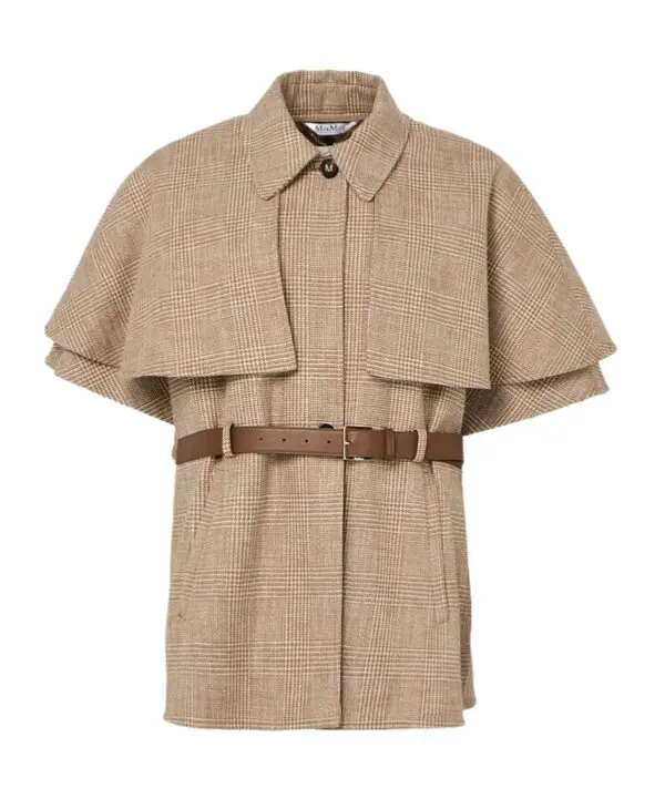 Max Mara Belted Cape
