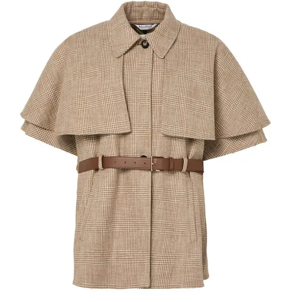 Max Mara Belted Cape