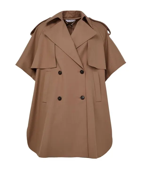 Max Mara Double-breasted Cape