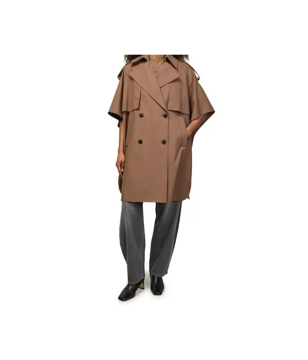 Max Mara Double-breasted Cape