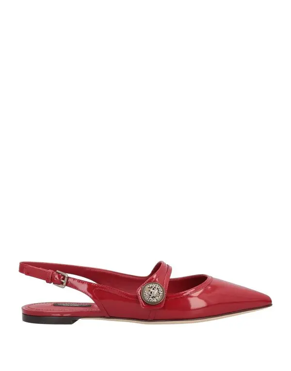 Dolce & Gabbana Patent Leather Flat Shoes