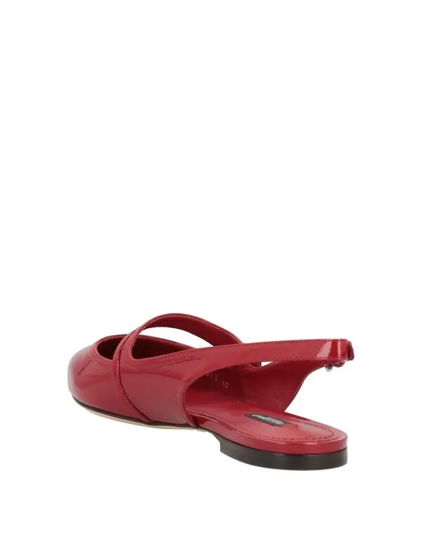 Dolce & Gabbana Patent Leather Flat Shoes