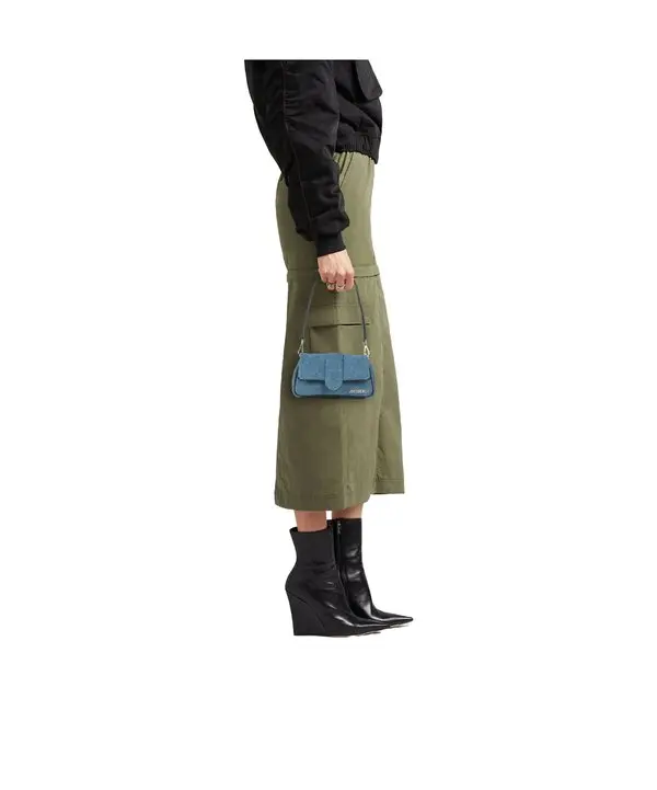 Jacquemus Small Two-tone Denim Bag
