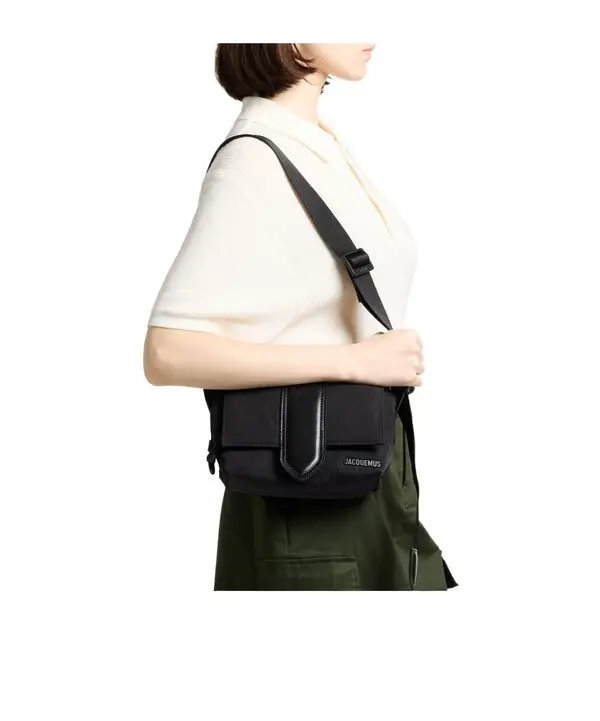 Jacquemus Medium Solid Leather Shoulder Bag