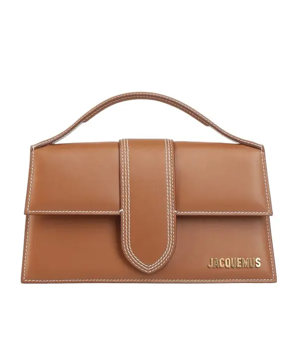 Jacquemus Leather Shoulder Bag - Brown