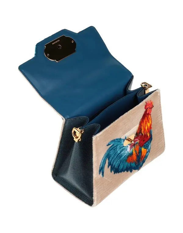 Dolce & Gabbana Multicolor Velvet Handbag