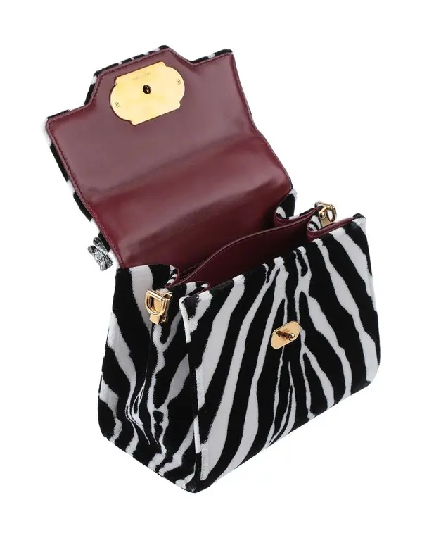Dolce & Gabbana Zebra Print Mini Handbag