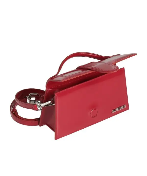 Jacquemus Medium Smooth Leather Bag - Red