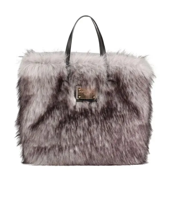 Dolce & Gabbana Leather Handbags - Gray