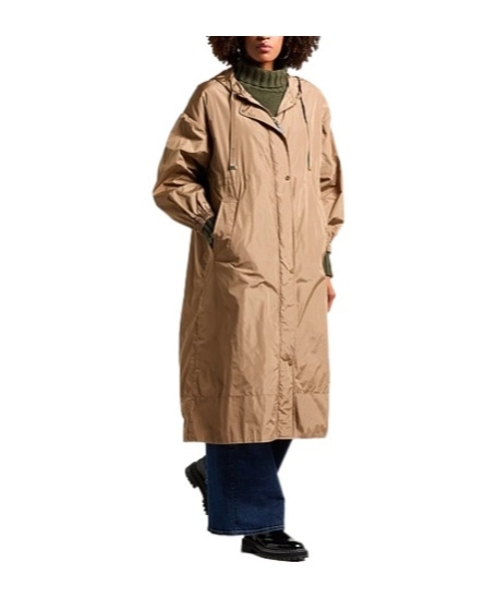 Max Mara Long-sleeved Hooded Jacket