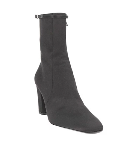 Saint Laurent Pointed-toe Block Heel Ankle Boots