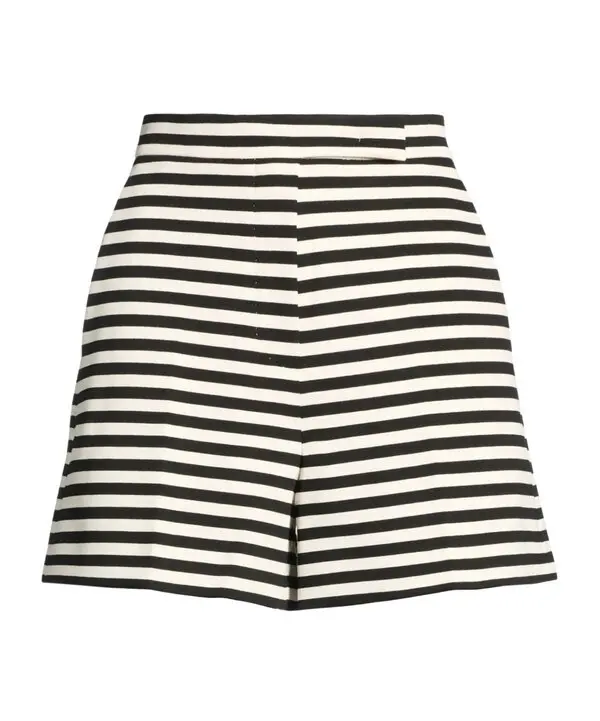 Max Mara Striped Shorts - Black